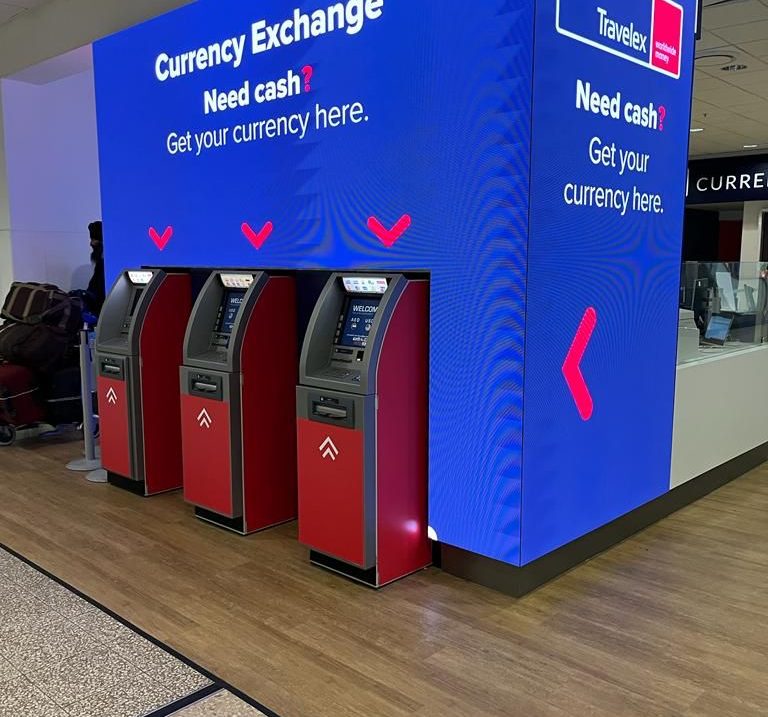Travelex expands ATM click & collect forex at UK airports