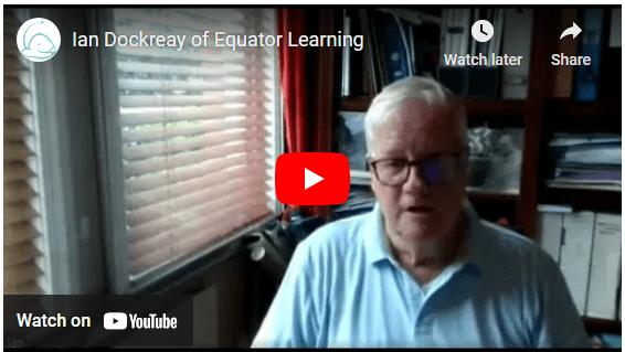 Ian Dockreay of Equator Learning explains to Graham McKenzie the role out of a global education ...