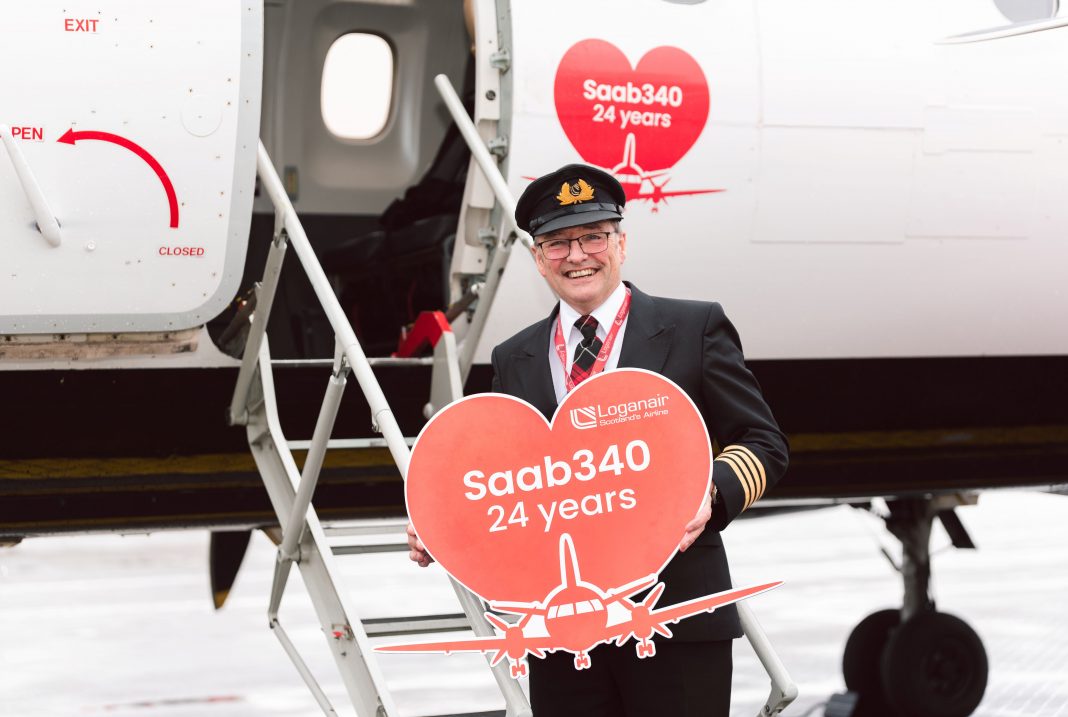 Loganair bids farewell to Saab 340 fleet - TravelMole