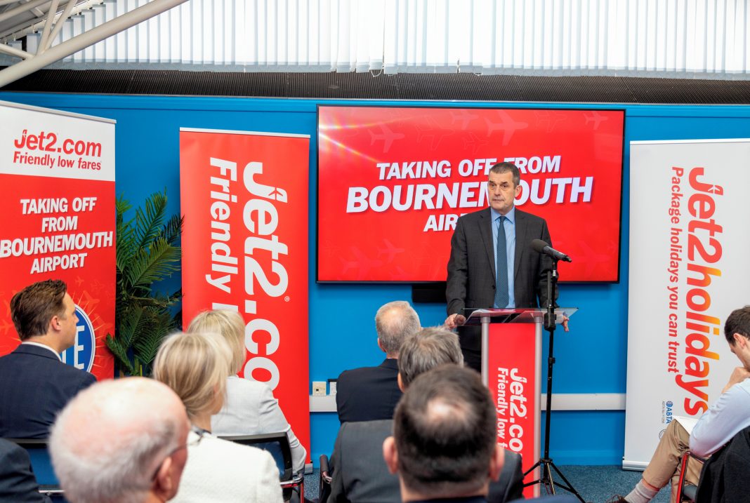 Jet2 hails customer response to Bournemouth Airport launch