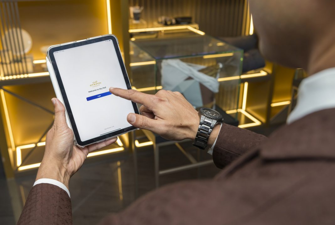 Etihad launching new Skypad inflight tech