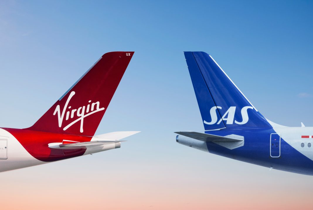 Virgin Atlantic, SAS agree airline codeshare partnership