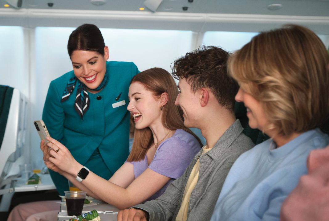 Aer Lingus unveils transatlantic cabin enhancements