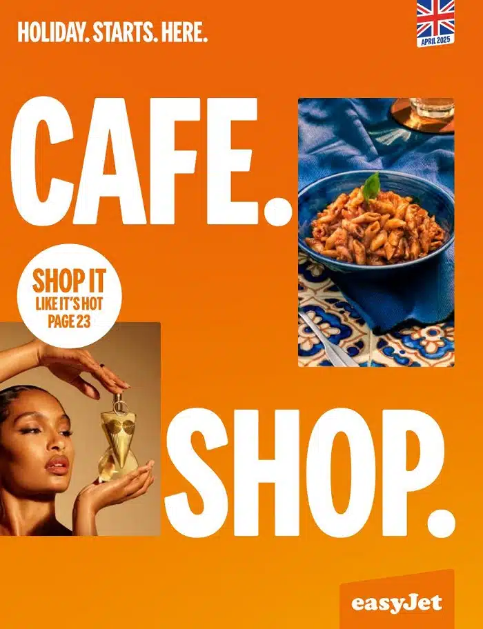 easyJet’s new summer CAFE and SHOP ranges launch onboard as inflight ...