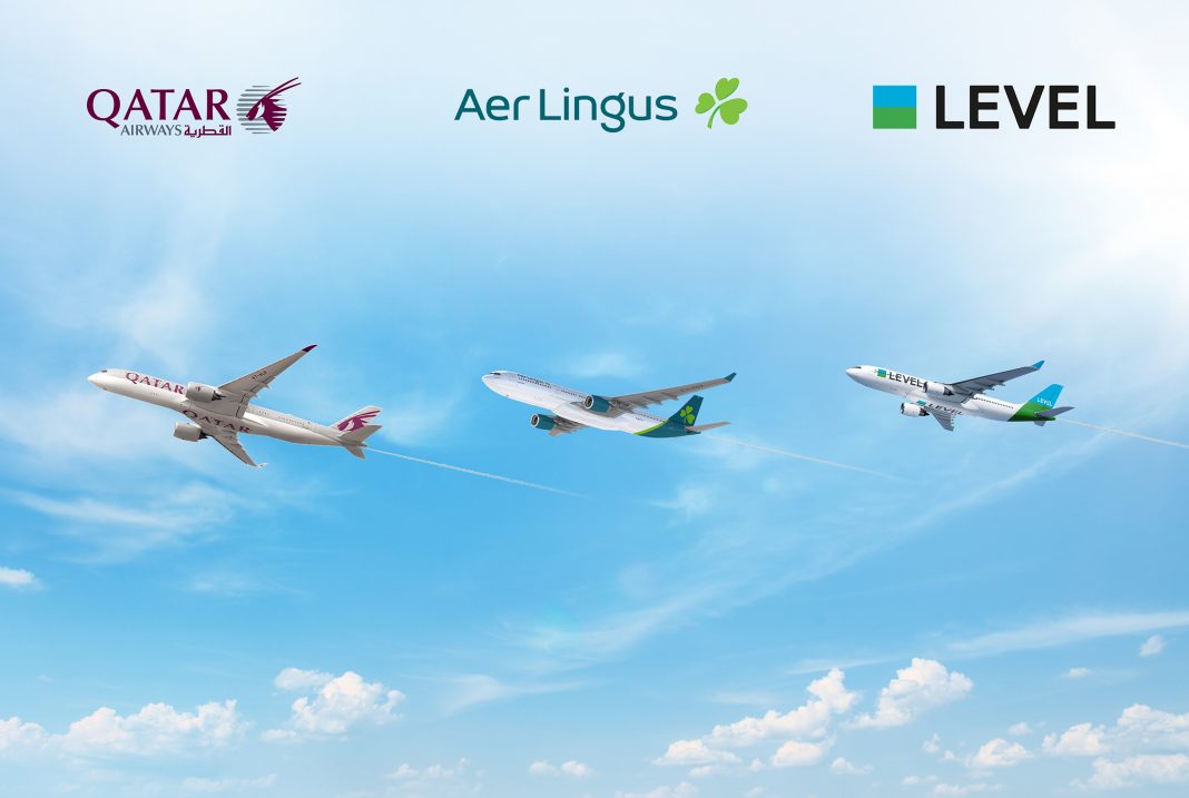 Qatar Airways expands U.S. reach with Aer Lingus and LEVEL codeshares
